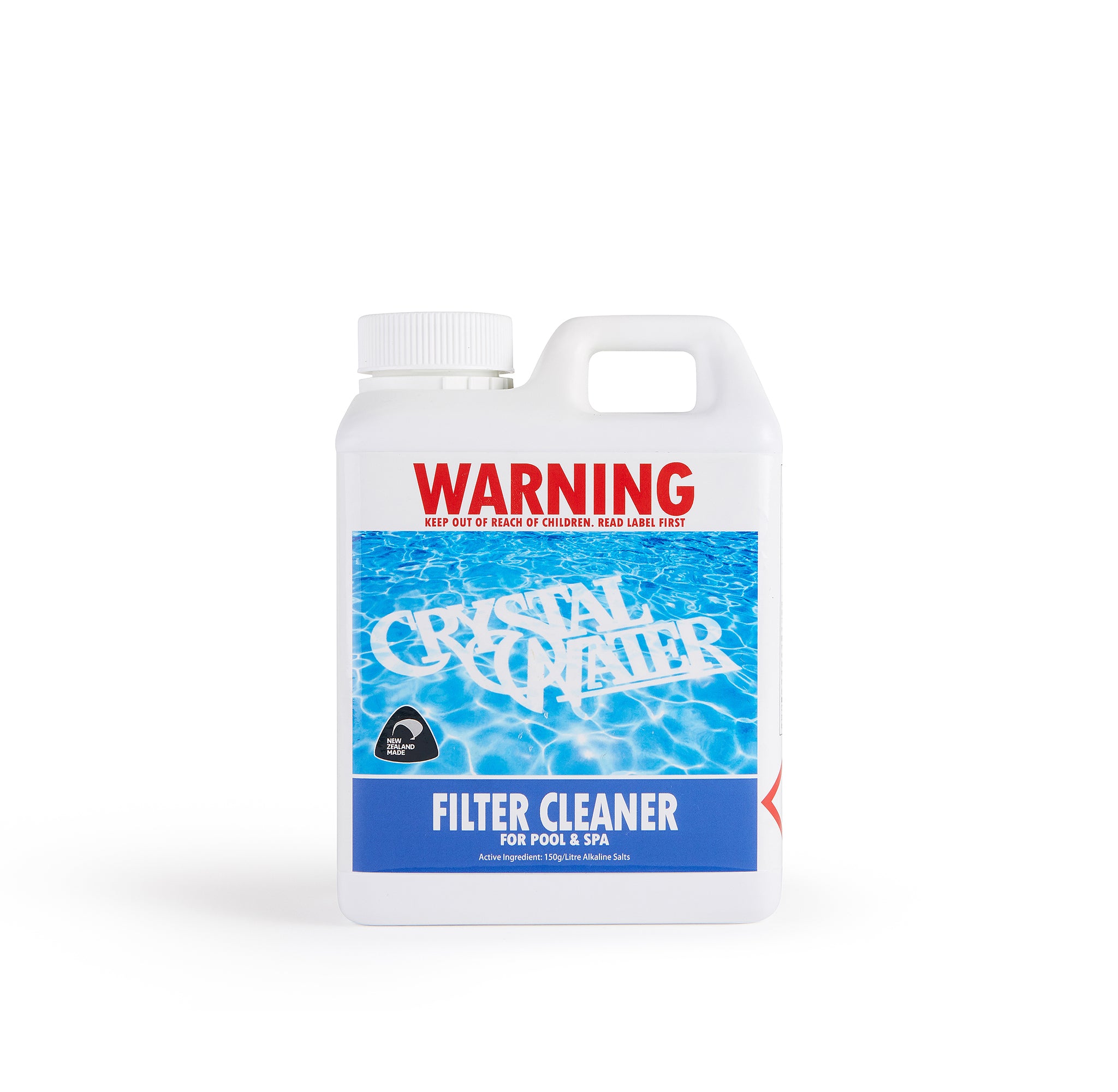 Pool & Spa Filter Cleaner 1Litre Crystal Water | PoolChemicalsDirect
