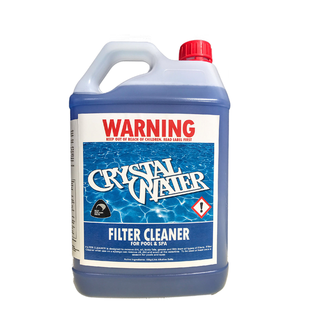 Pool & Spa Filter Cleaner 5Litre Crystal Water | PoolChemicalsDirect