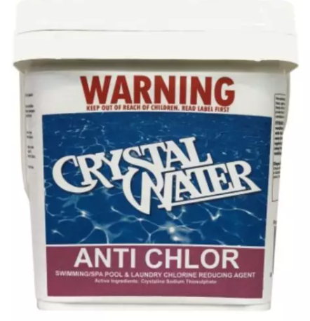 Anti Chlor 5kg Crystal Water | PoolChemicalsDirect